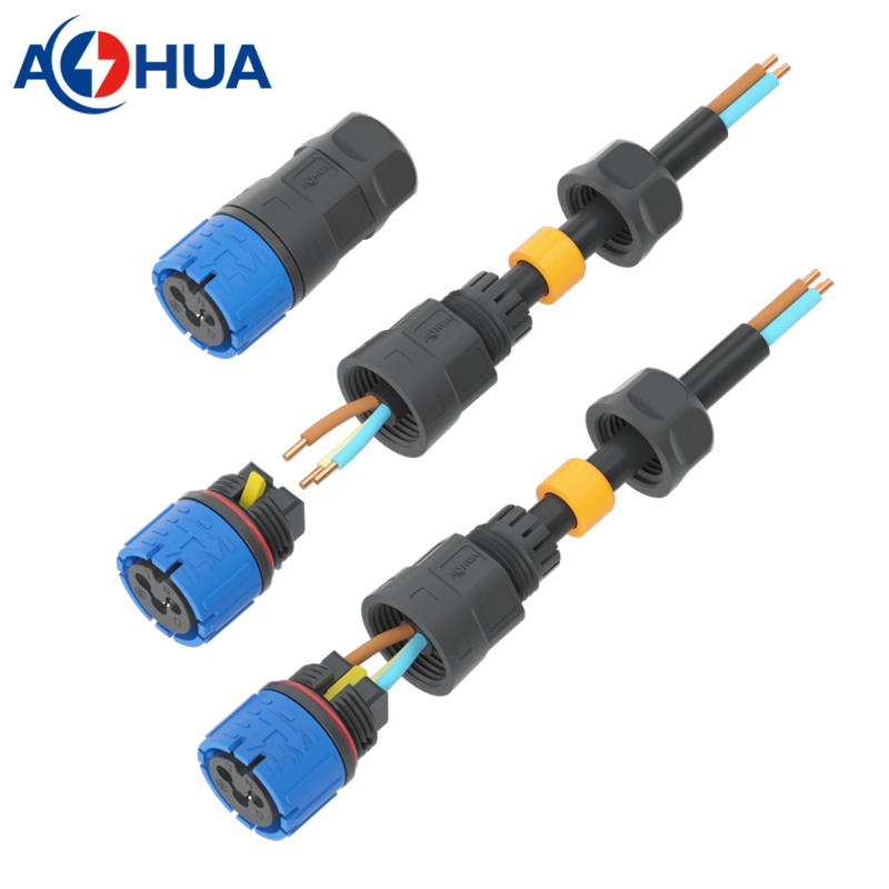 Terminal Block Male Female Assembly Fast Locking Push Lock 3pin ...