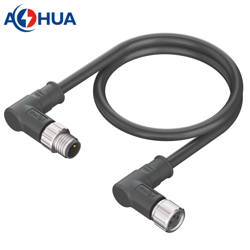 Industrial Sensors Actuators Small Circular PCB Plug Male Female ...