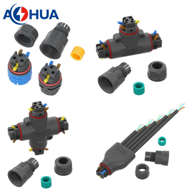 Push Wire Locking Waterproof Connector Ensuring Reliable Connections in ...