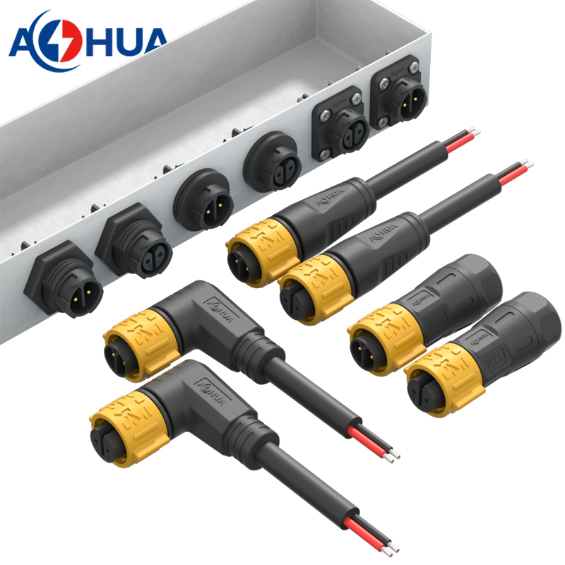 Reliable Waterproof Bulkhead Connector Used To Power Wiring Of Junction ...