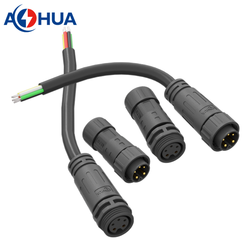 AHUA Multiple Pins 2+3pin Power Signal Integrated Extension Cable Male ...