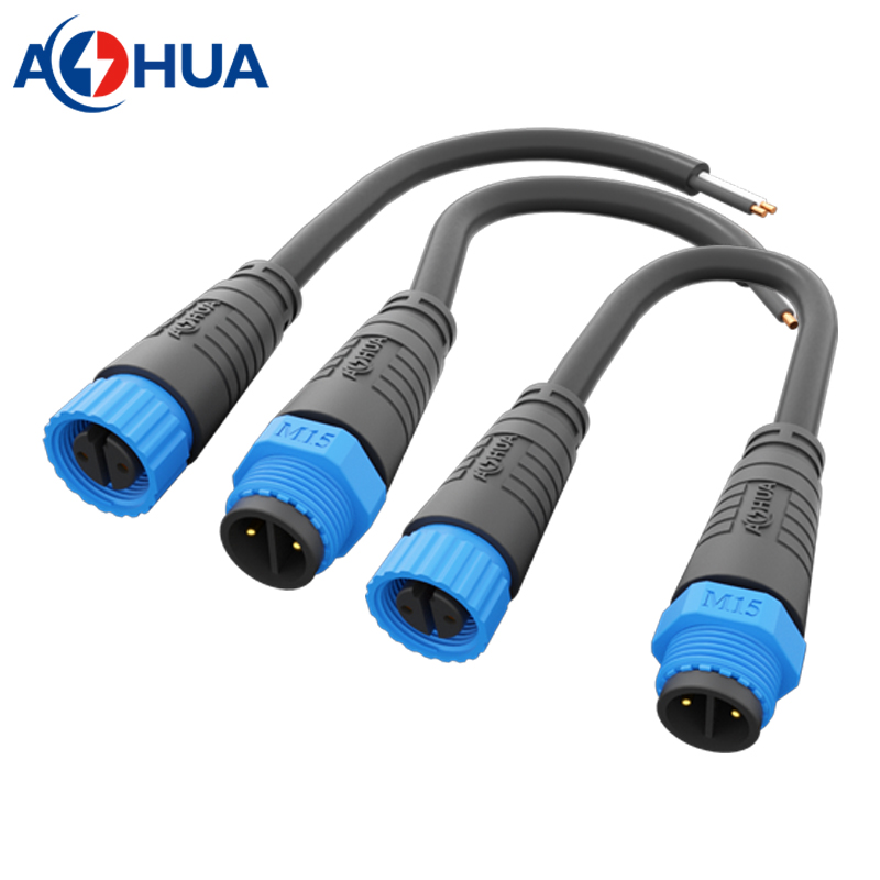 LED Lights Power Multiple Extend Male Female Connector 1 To 2 6 12 2pin ...